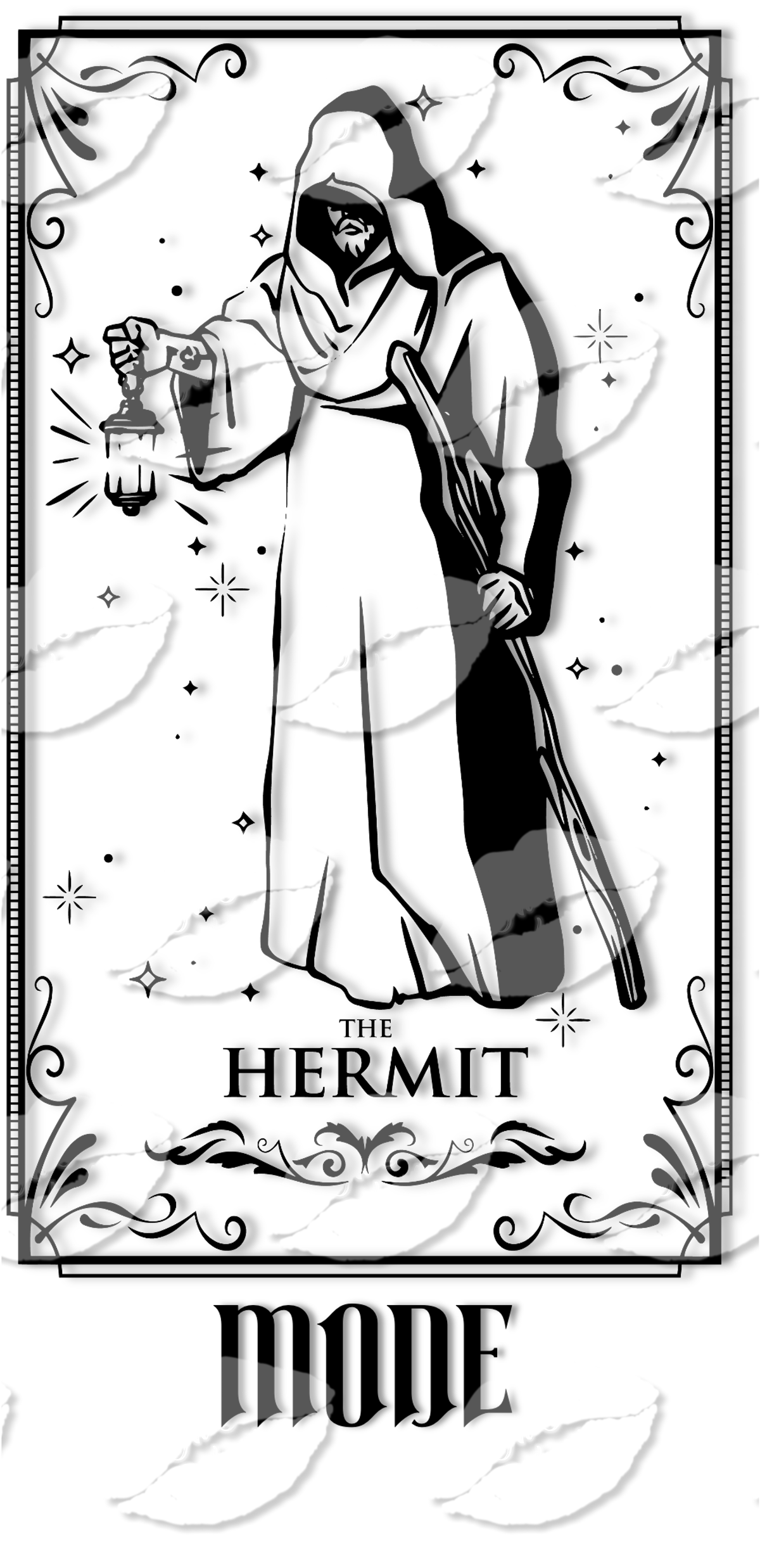 Hermit (Black) – In A Word Merch